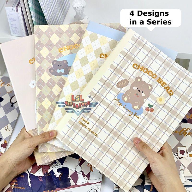 [R-625] LSL GIFTS B5 16K Size Notebook 76 Pages Horizontal Line Journal ...