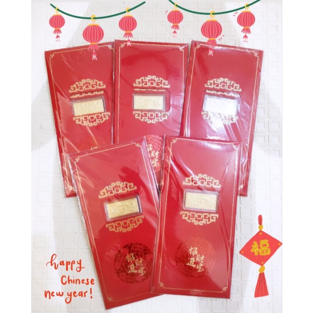 Chinese new year gold angpao Souvenir Chinese new year Chinese new year ...