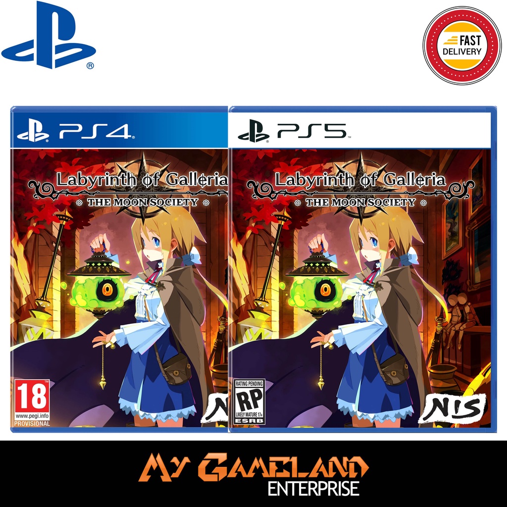 PS4 / PS5 Labyrinth Of Galleria The Moon Society (R1)(English)(BRAND ...