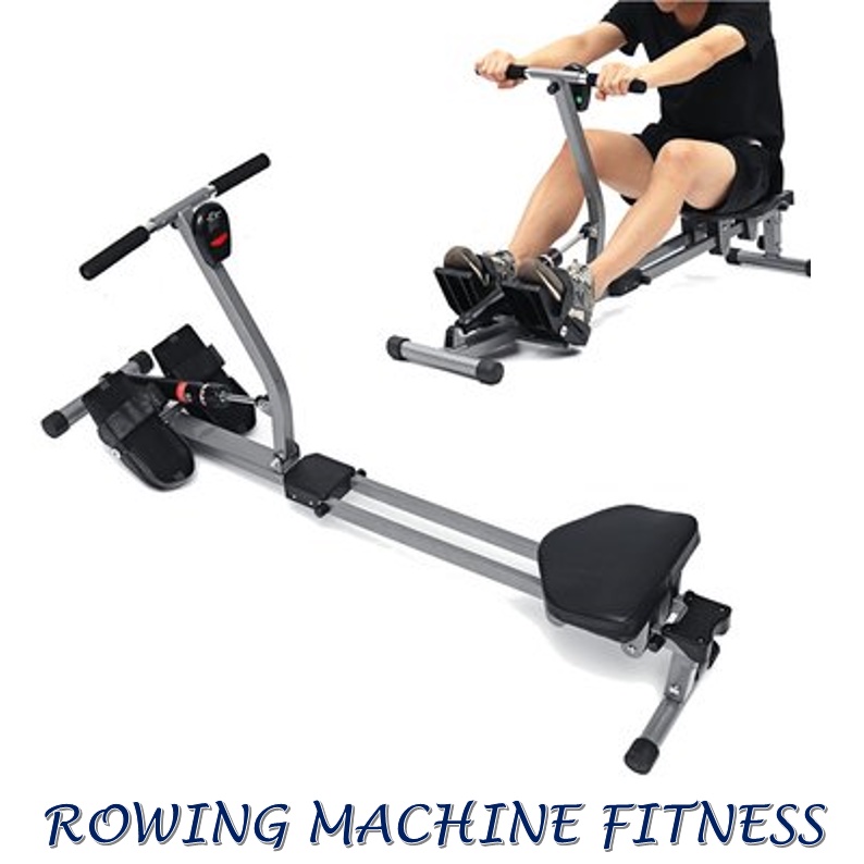 HAPPYPAL Equipment Rowing-Machine Abdominal Pectoral Arm Fitness ...