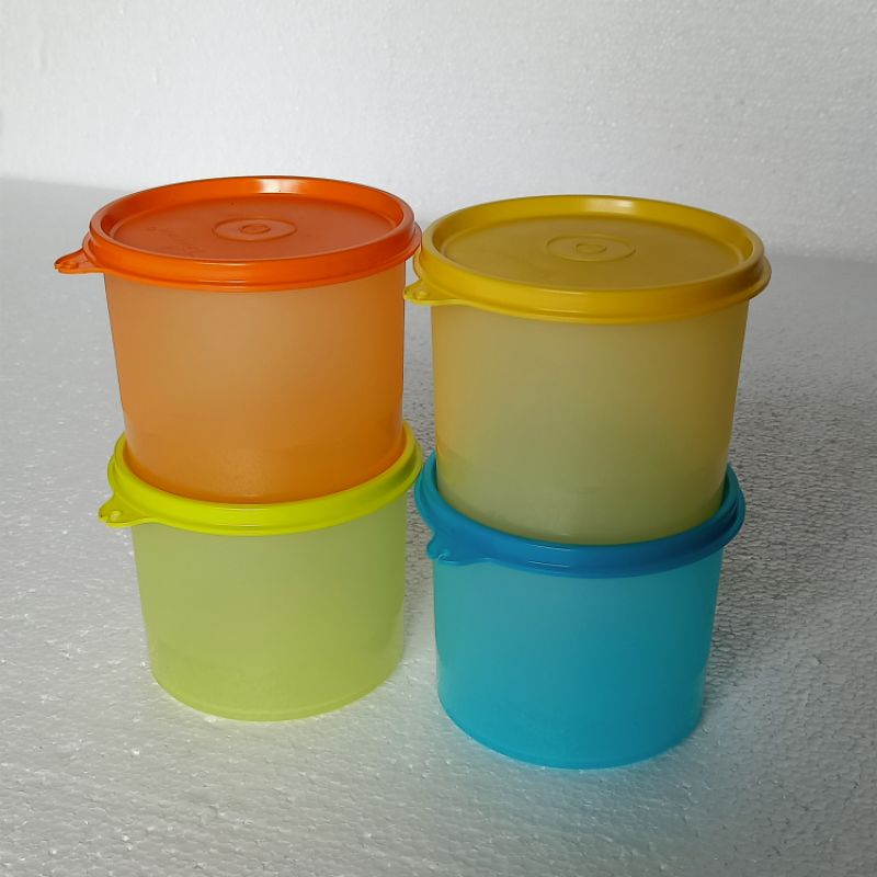 🔥 COMPACT CANISTER (4) 600ML TUPPERWARE 💥 READY STOCK 💥 | Shopee Malaysia
