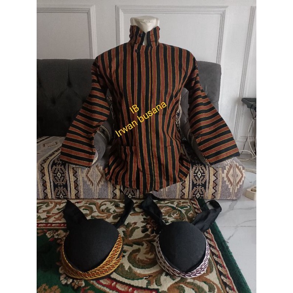 Javanese costume // surjan lurik | Shopee Malaysia