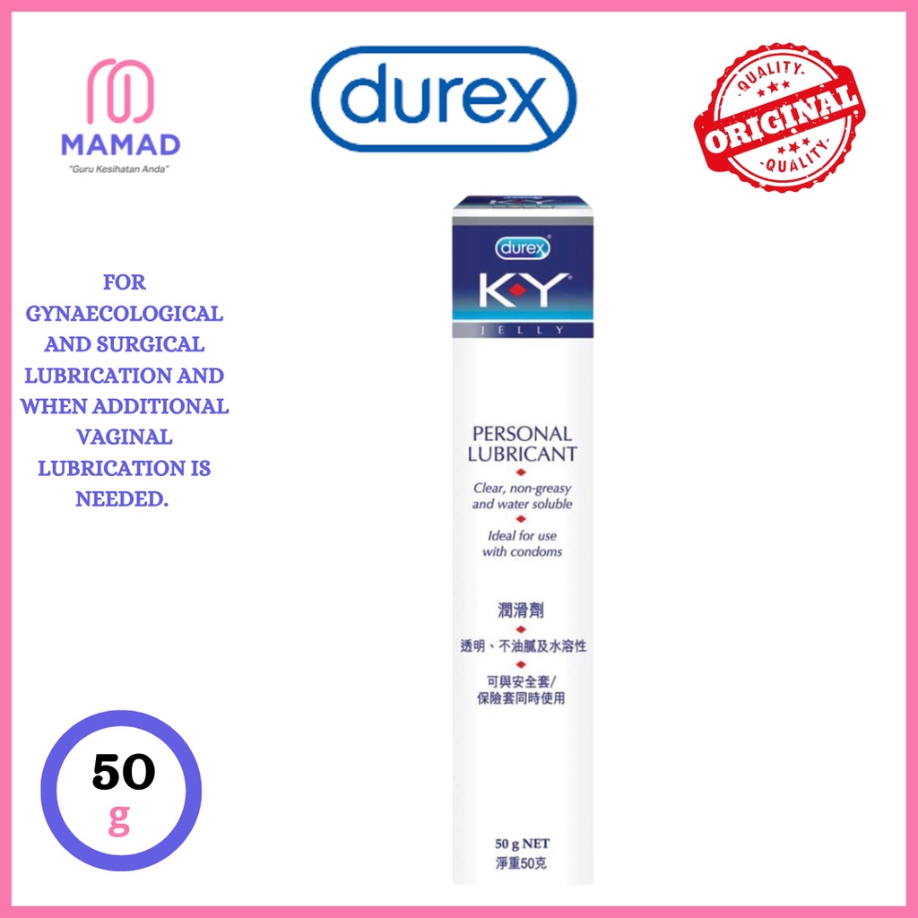 Durex Ky Jelly Lubricant Gel 50g | Shopee Malaysia
