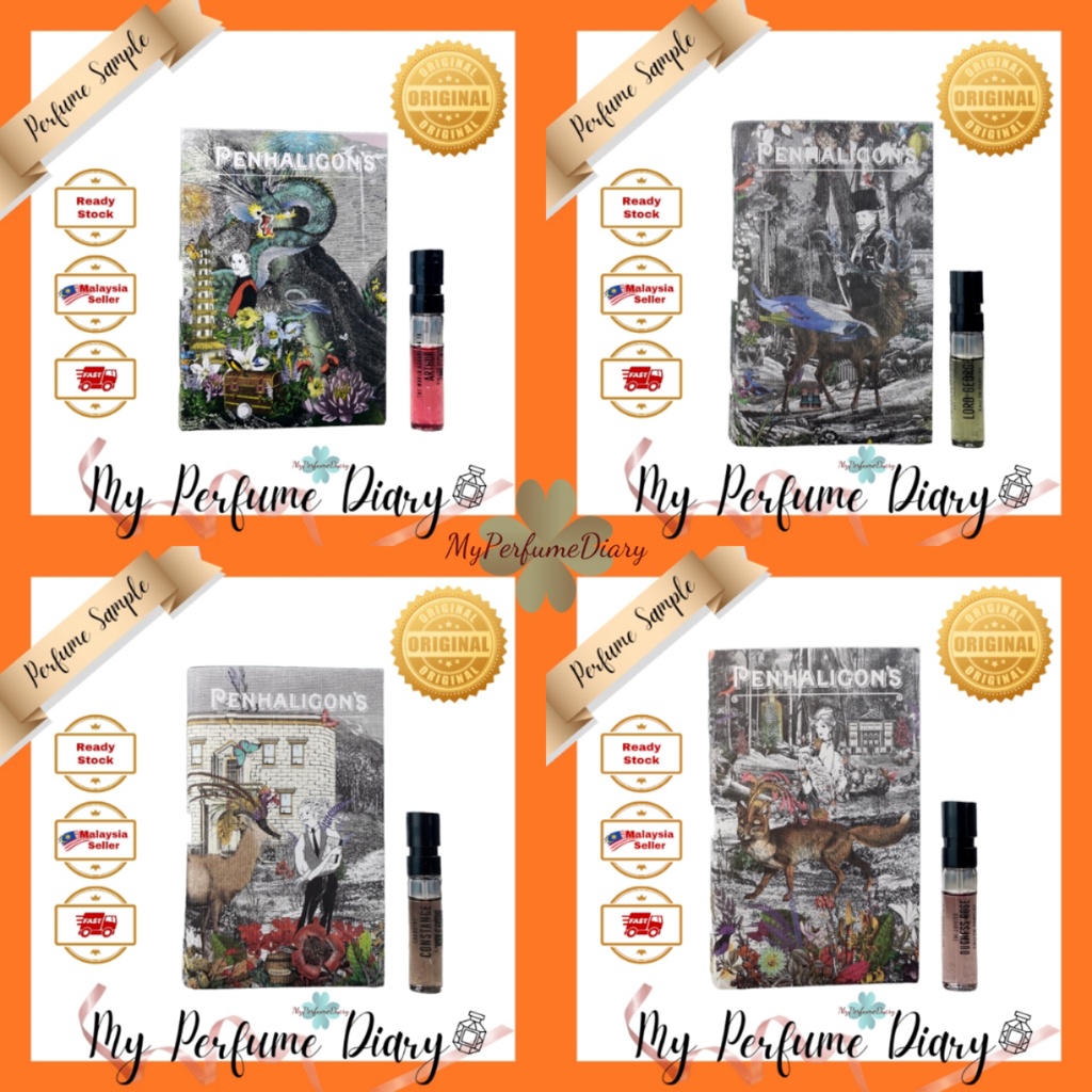 Penhaligon's The Portraits Collections 1.5ml Perfume Vial Sample ...