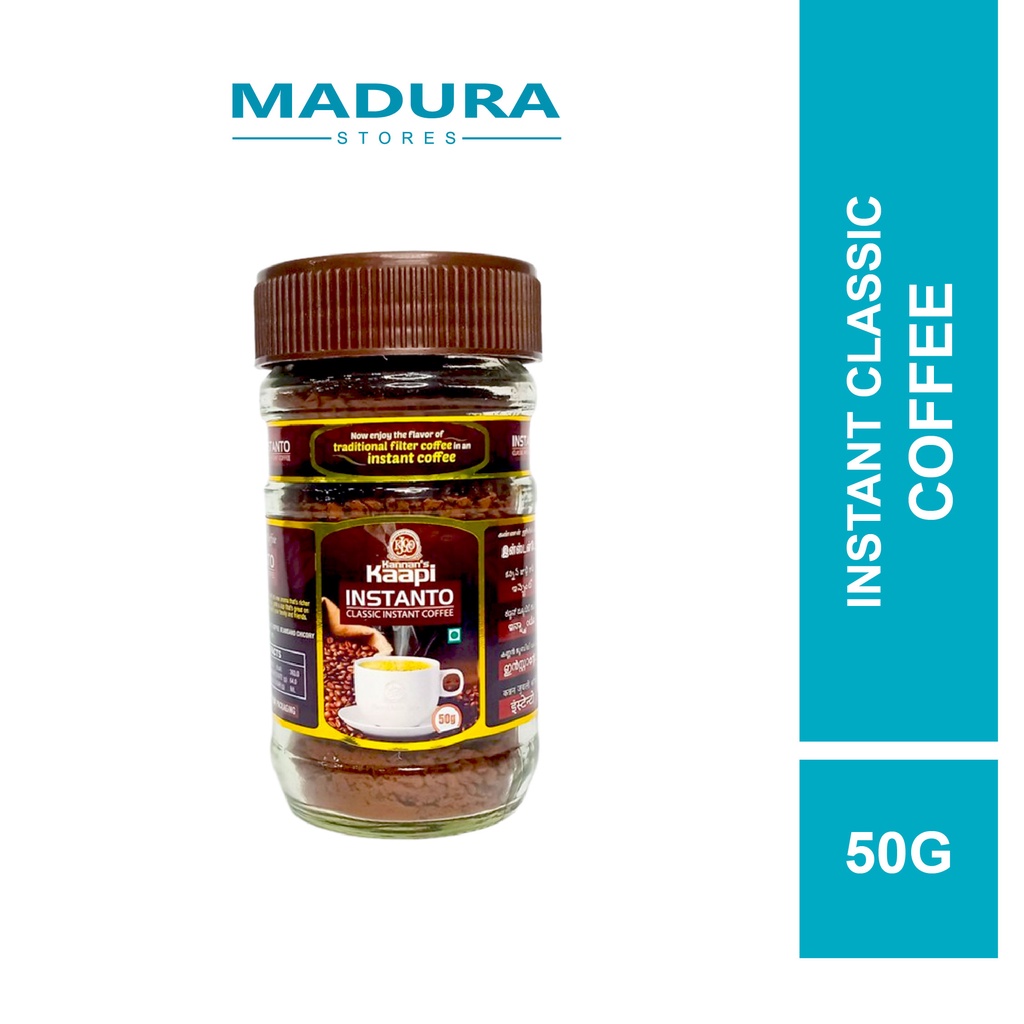 Kannan's Kappi Instanto Classic Instant Coffee 50g | Shopee Malaysia