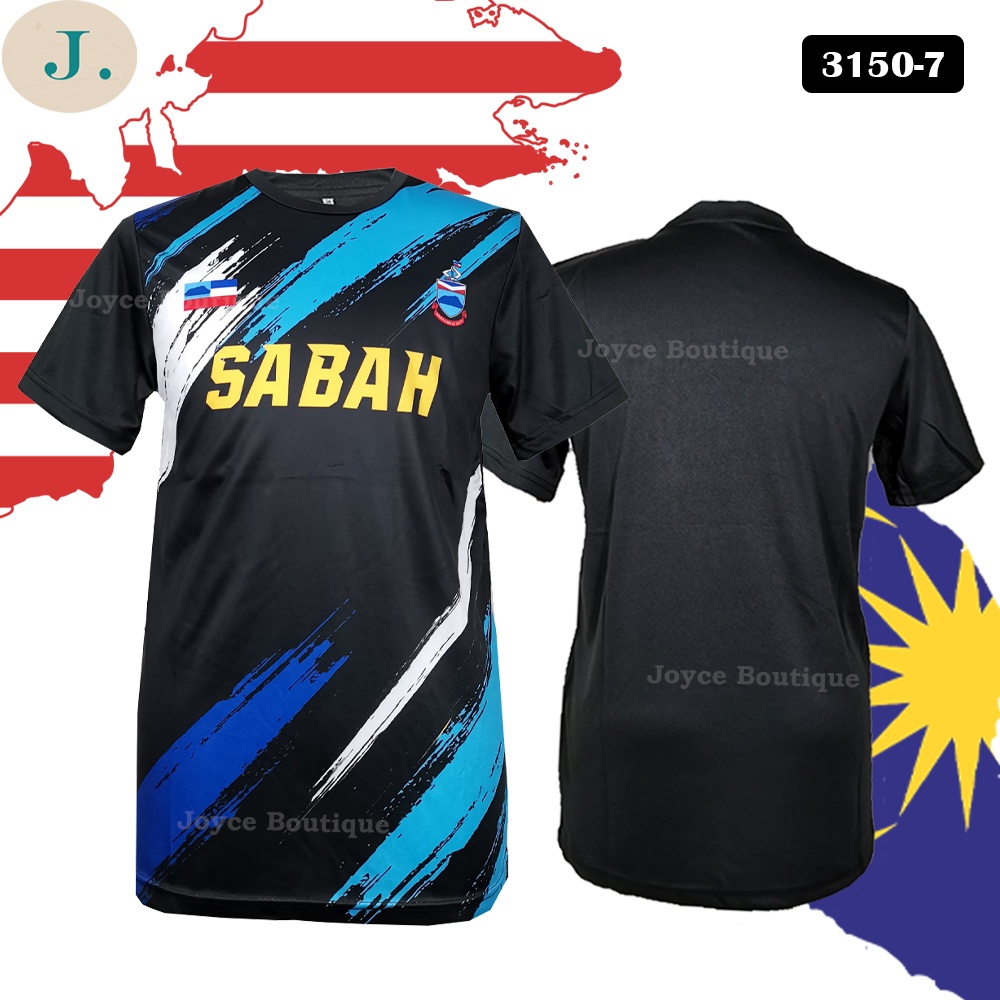 🔥RDYSTOCK🔥 BAJU SABAHAN SABAH MALAYSIA JERSEY DESIGN TSHIRT DESIGN ...