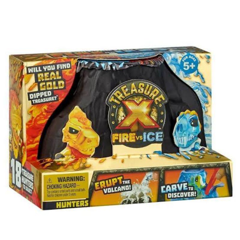 Treasure X Fire Vs Ice Extinct Beasts Original | Shopee Malaysia