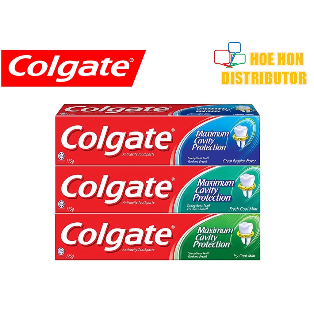 Colgate Toothpaste 175g Fresh Cool Mint, Great Regular Flavour, Icy ...
