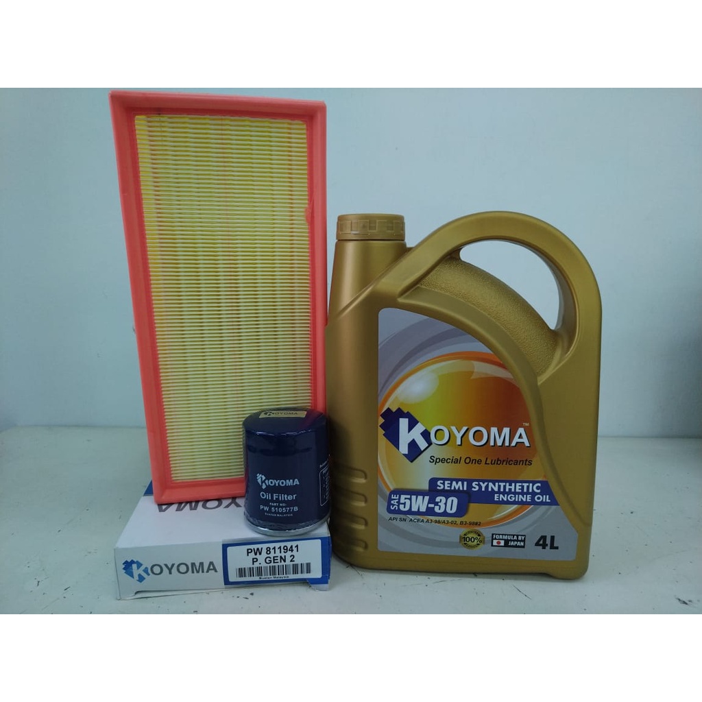 PROTON GEN 2 , SATRIA NEO , WAJA CAMPRO ,EXORA CPS AIR FILTER + OIL ...