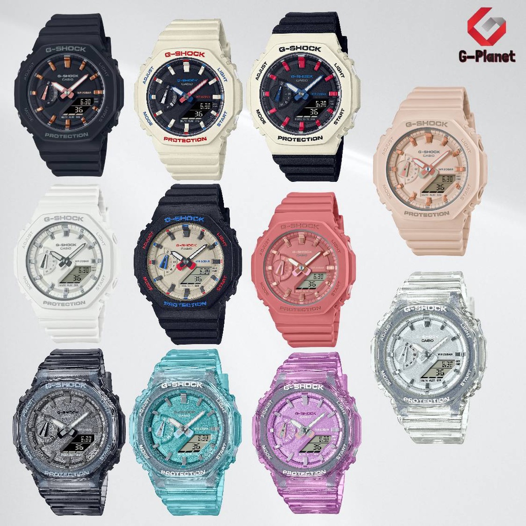 G-SHOCK GMA-S2100-1A / GMA-S2100-7A / GMA-S2100WT-7A1DR / GMA-S2100WT ...