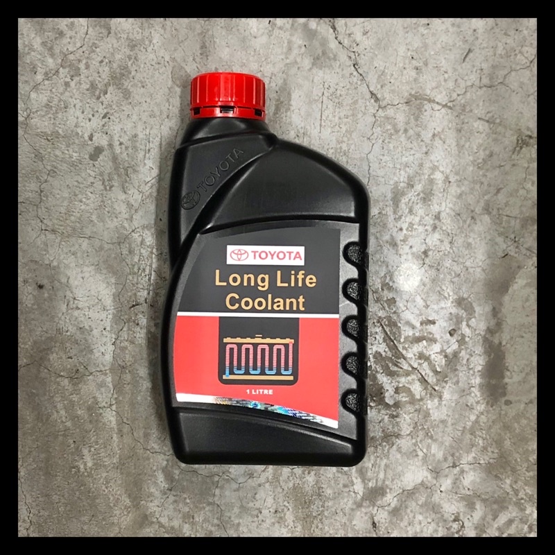 TOYOTA LONG LIFE RADIATOR COOLANT RED 1L 1LITER | Shopee Malaysia