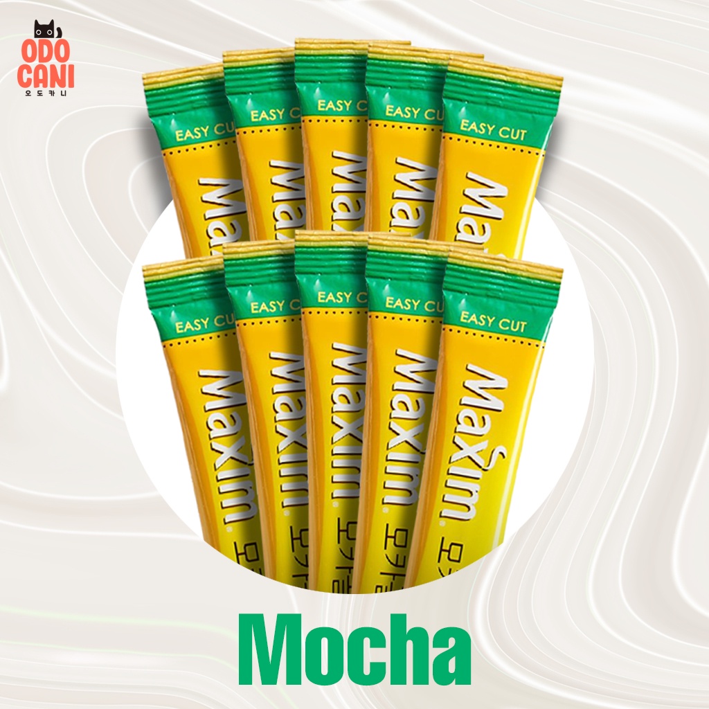 [10 Sticks] Maxim Coffee & KANU Coffee Korean Instant Coffee Mix ...