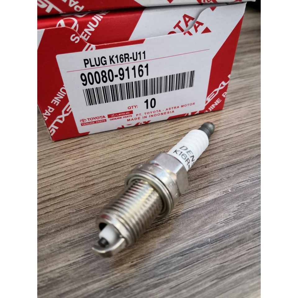 TOYOTA GENUINE SPARK PLUG (1PC) VIOS ALTIS WISH AE101 OLD MODEL K16RU11 ...