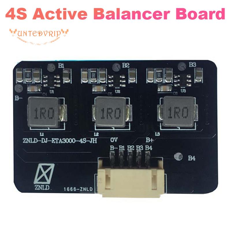 4S Active Balancer Board Lifepo4 Lipo Li-Ion Lithium Battery Energy Transfer Board 1.2A High ...