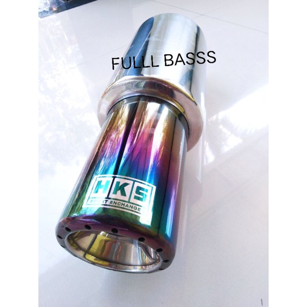 Hks GRONEL PELANGI RACING Car Exhaust FULL Sound FULL BASS Round All ...