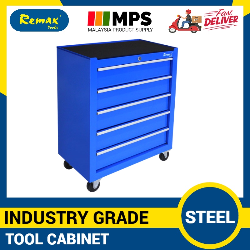 5 Drawer Tool Trolley Auto Car Repair Tool Cabinet Tool Box Service ...