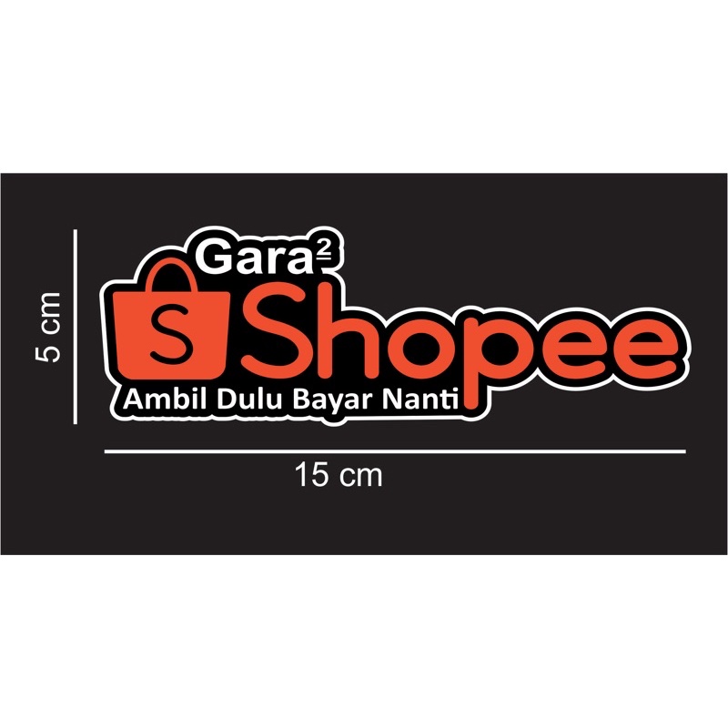 Sticker- STICKER CUTTING GARA2 SHOPEE | Shopee Malaysia