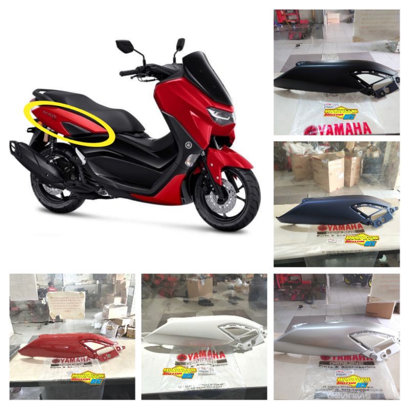Cover Side, Body Rear Side All New Nmax N-Max Connected 2020-2022 Original Yamaha Right Or Left ...