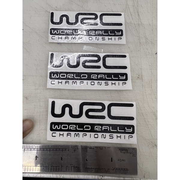 wrc stiker decal saiz 9cm | Shopee Malaysia