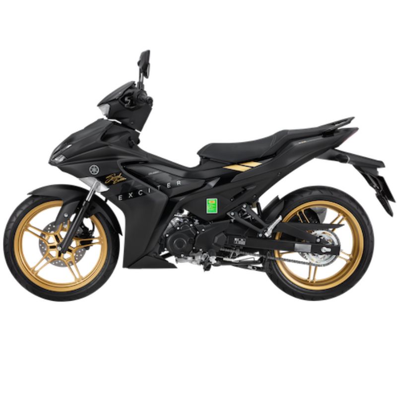 ORIGINAL - COVERSET Y16 V1 EXCITER 2023 MATTE BLACK SPECIAL EDITION ORI ...