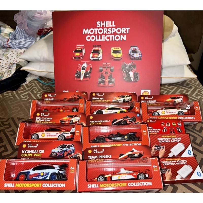 READY STOCK FULL SET BOX ️FREE DISPLAY CASE Shell Motorsport ...