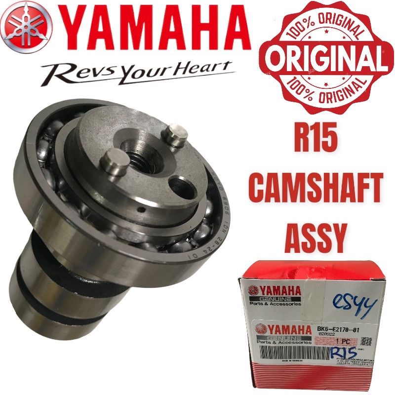 YAMAHA YZF R15 (BK6) 100% ORIGINAL HLY CAMSHAFT ASSY / CAM SHAFT ...