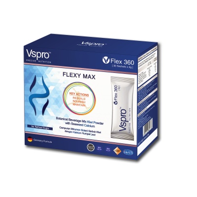 Vspro Flex 360 FLEXY MAX 2GX30'S ( Botanical Beverage Mix Kiwi Powder ...