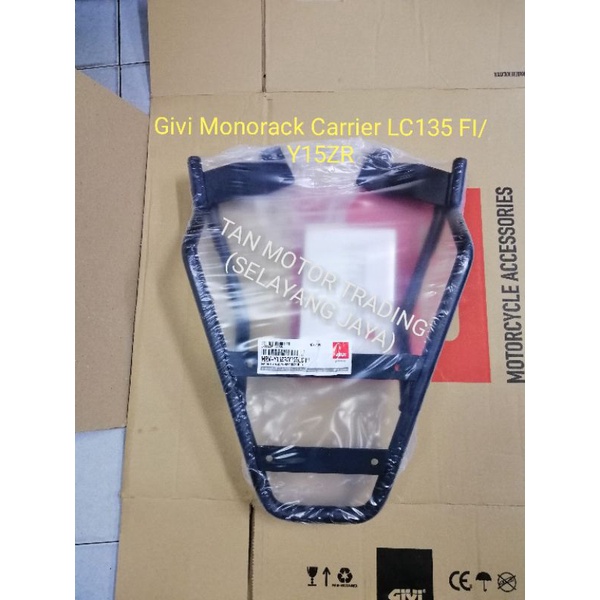 Givi MV/MRV Monorack Carrier Yamaha LC135 FI / Y15ZR | Shopee Malaysia
