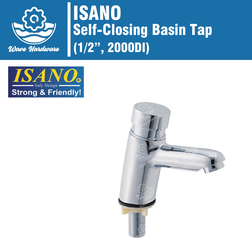 ISANO Self-Closing Basin Tap (1/2 Inch, 2000DI) | Shopee Malaysia