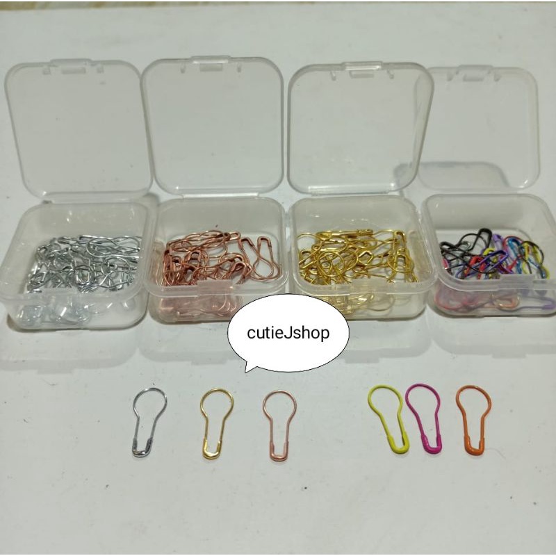 Gourd shaped magic pin 20/30/50 pcs/box ( various color) | Shopee Malaysia