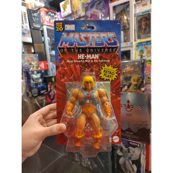 Masters of the Universe Hyper-Retro He Man Origins | Shopee Malaysia
