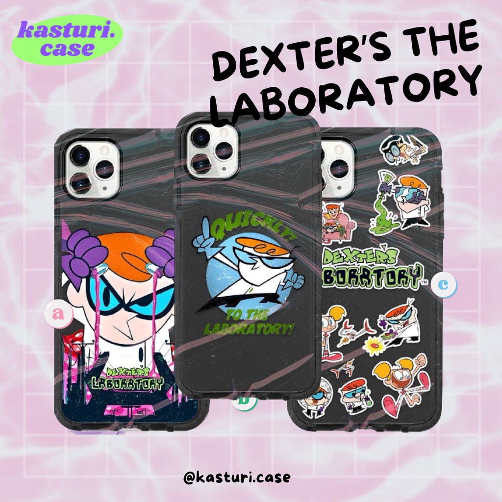 DEXTER THE LABORATORY COLLECTION THICK IMD BUMPER NEON CASE FOR ALL ...