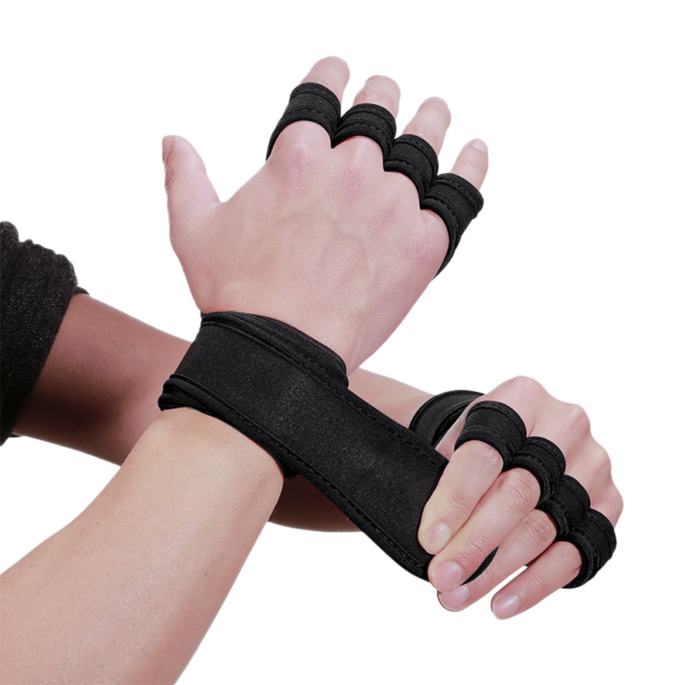[Lixada MY Mall] Lifting Gloves Workout Gloves with Integrated Wrist ...