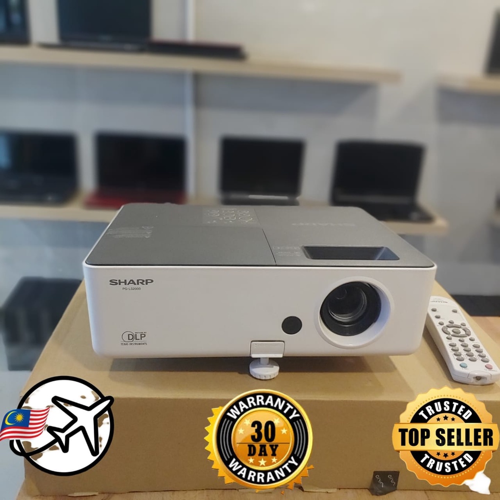 SHARP PG-LS2000 PROJECTOR 100% ORIGINAL USED | Shopee Malaysia