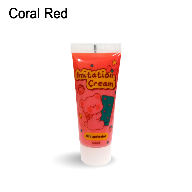 10Q Imitation Cream with Piping Nozzles Tips Fake Adhesive Whipping ...