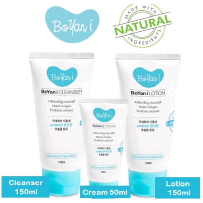 BOYAN I LOTION 150ML OR BOYAN I CLEANSER 150ML OR BOYAN I CREAM 50ML ...