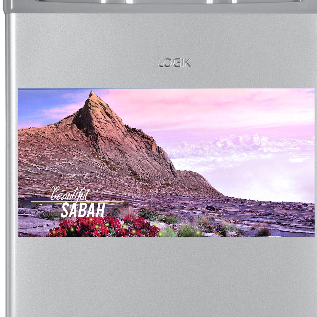 Mount Kinabalu Sabah Semporna Malaysia Gift Souvenir Fridge Magnet ...