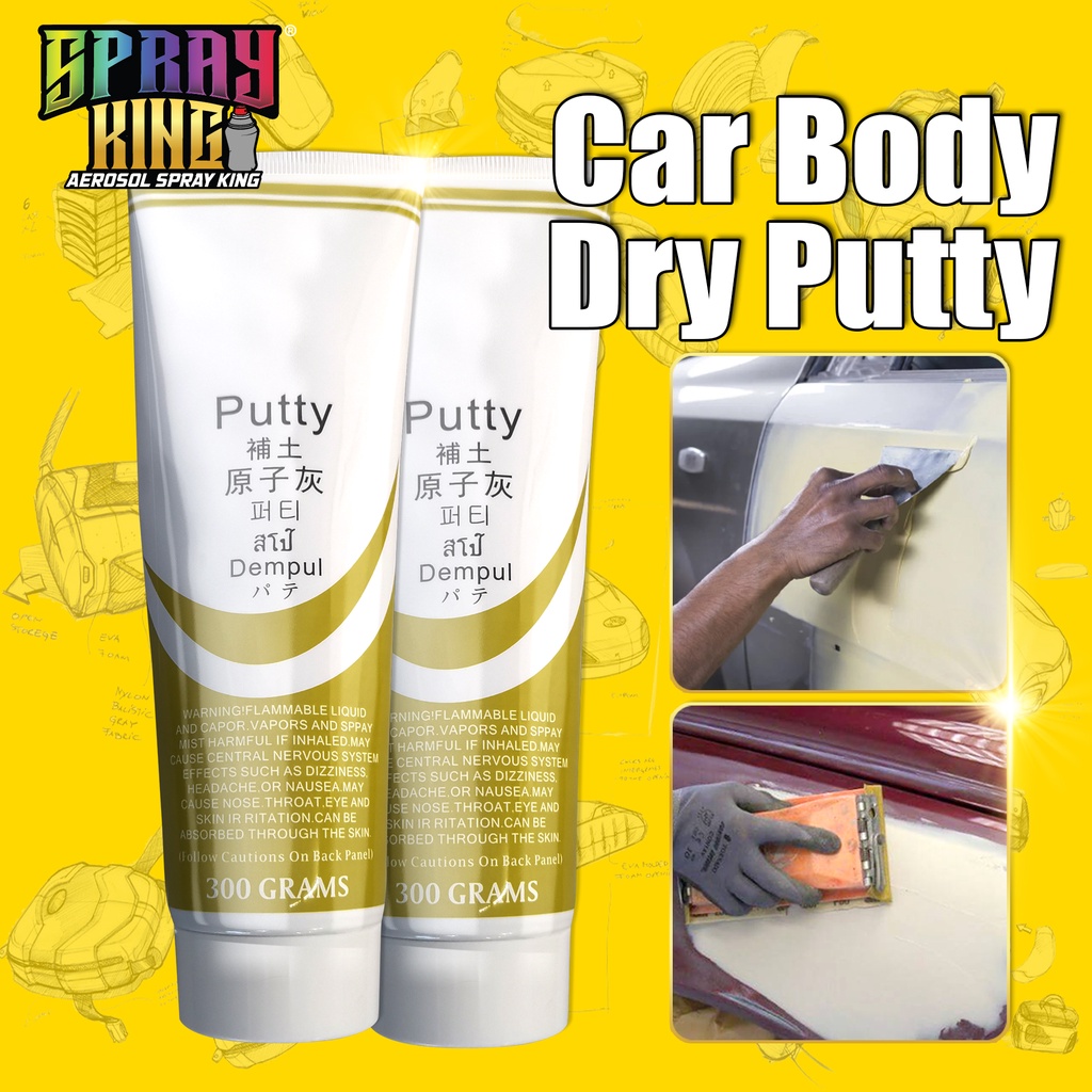 Simen Kereta Car Body Quick Dry Putty Scratch Filler Car Body Painting ...