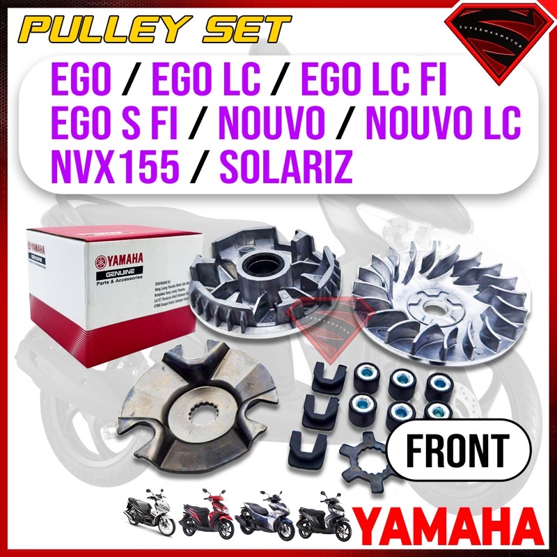 Pulley Front Pully Depan Ego Ego S Nouvo Nouvo S Ego S FI AVANTIZ SOLARIZ Nouvo LC Ego LC NVX ...