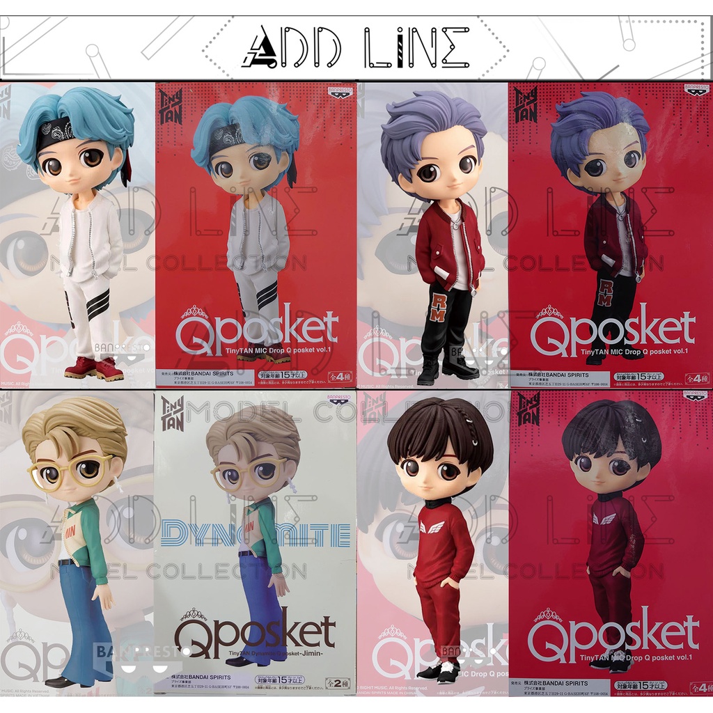 BTS TinyTAN MIC Drop Q posket | Shopee Malaysia