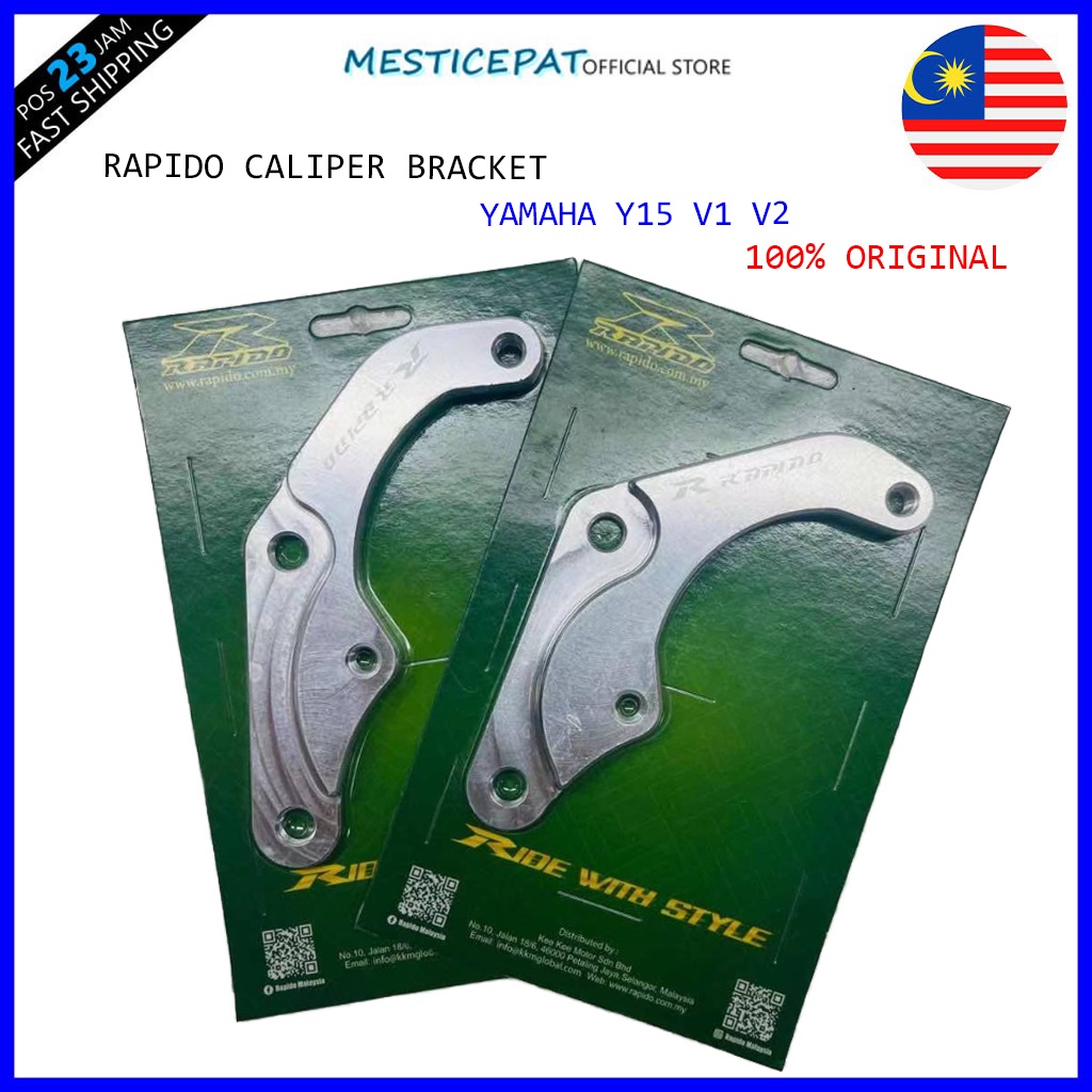 FRONT CALIPER BREMBO FRONT CALIPER NISSIN BRACKET YAMAHA Y15 V1 V2 ...