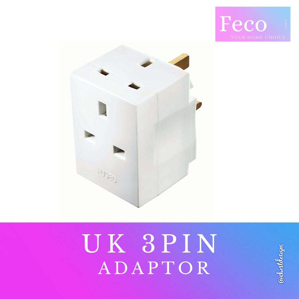 3 Way Adapter Switch / 3Way adaptor / 3way sirim adaptor usb Extension ...