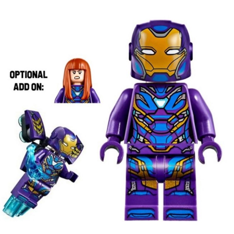 LEGO Marvel Avengers End Game 76144 ~ sh610 Iron Man Rescue Pepper ...