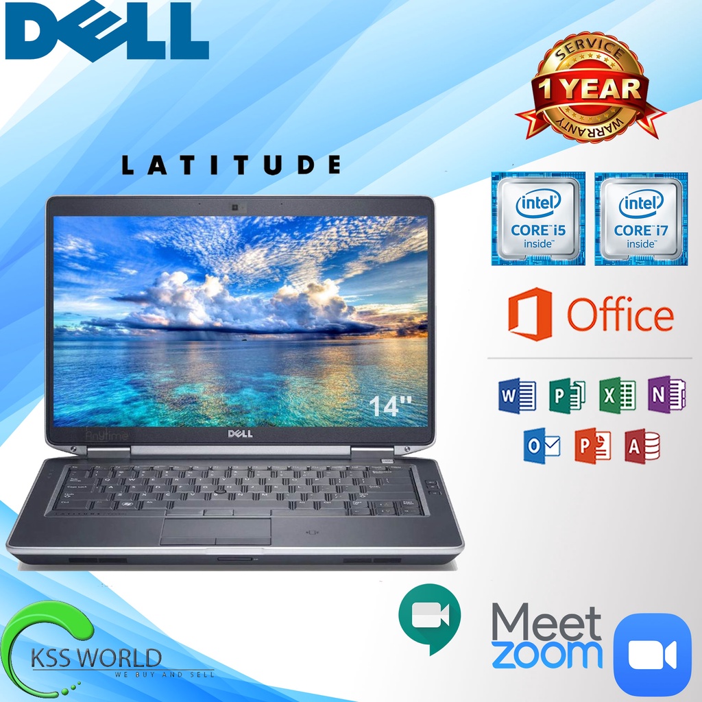 Dell Latitude E6420\E6430-14 Inch HD Display - Intel Core i5 Or Intel Core i7- 8GB Ram -240GB ...