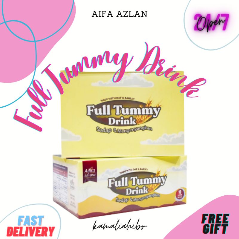 🔥 READY STOCK FULL TUMMY DRINK FTD BY AIFA AZLAN EXP 4/2024 MEAL ...
