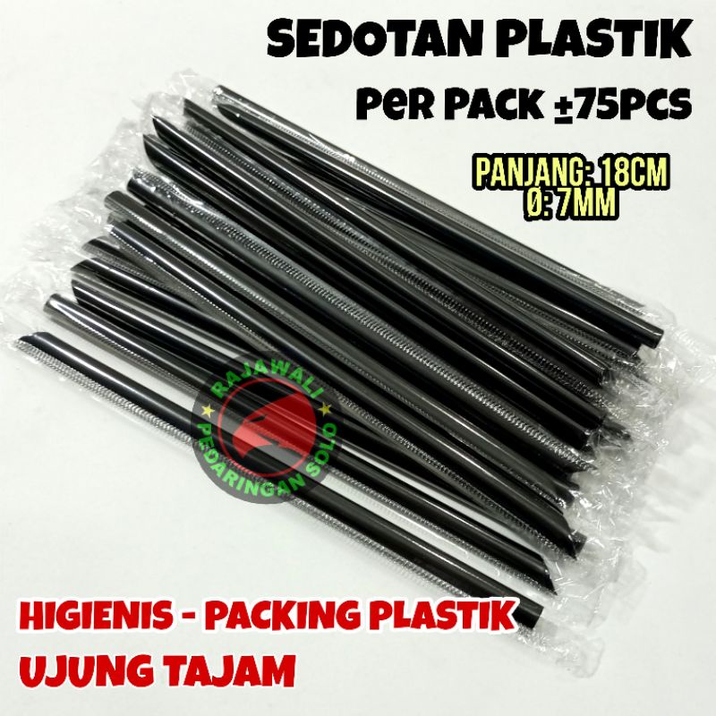 HITAM Sterile HYGIENIC BLACK PLASTIC STRAW | Shopee Malaysia