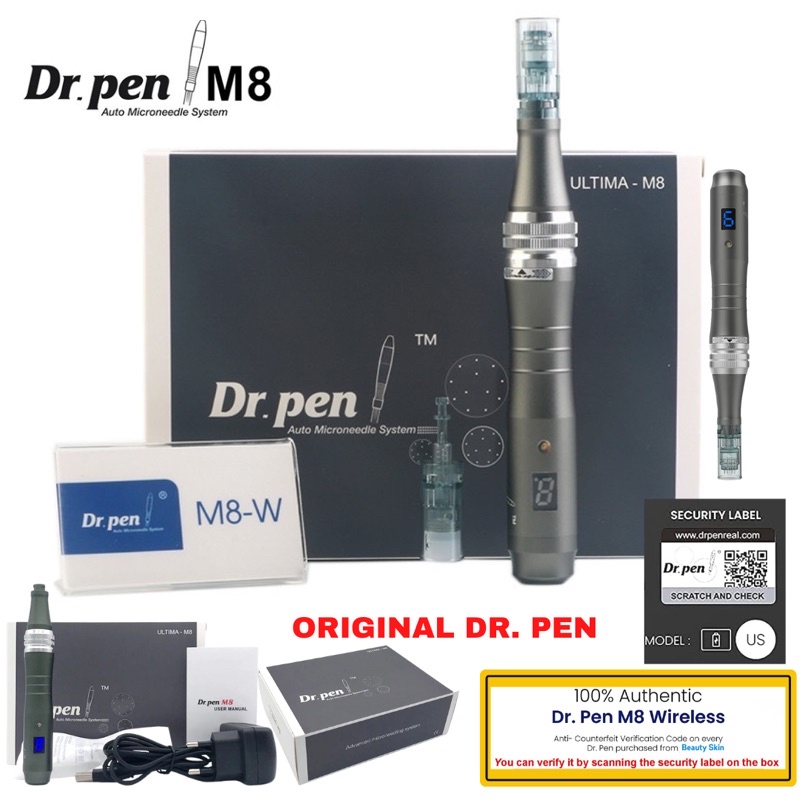 Authentics Dr Pen Ultima M8 Wireless Professional Dermapen ...