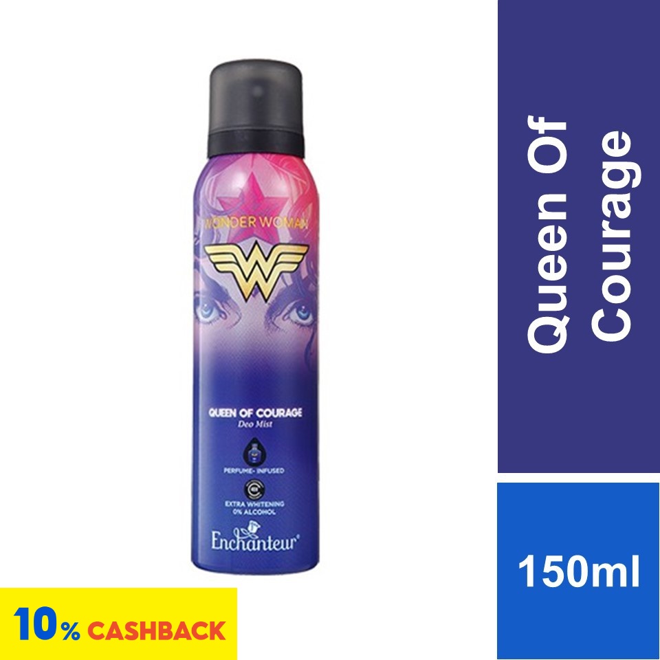 Limited Edition Wonder Woman Deo Mist 150Ml - Queen Of Courage By ...