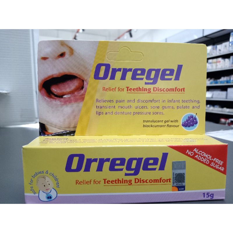 ORREGEL Relief for Teething Discomfort.(15g) | Shopee Malaysia
