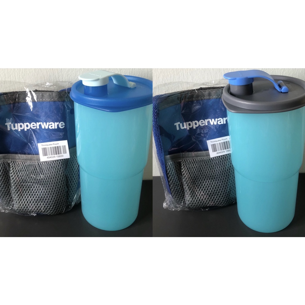 Tupperware Thirstquake Tumbler With Jean Pouch 900ml | Shopee Malaysia